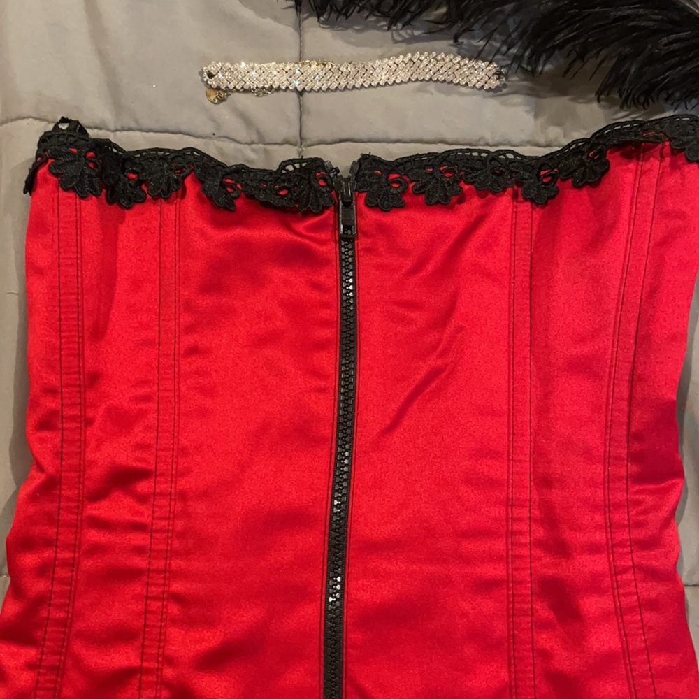 Sexy Satin Corset Gem